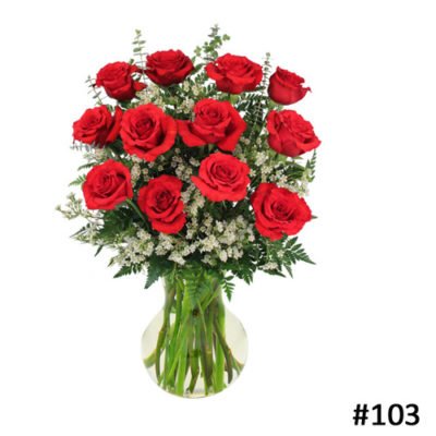 Dozen Red Roses - Gift Basket Jamaica Delivery | Kingston, Montego Bay ...